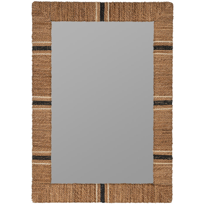 Joss & Main Genesis Rectangle Rope Wall Mirror & Reviews | Wayfair