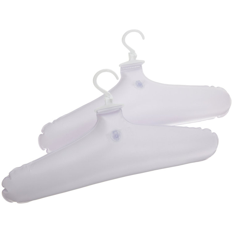 Rebrilliant Inflatable Travel Clothes Hanger - Rounded Edges Prevent ...