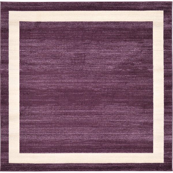 Breakwater Bay Songul Violet Area Rug & Reviews | Wayfair