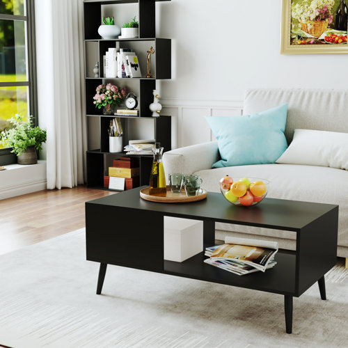 17 Stories Legere Coffee Table with Storage & Reviews | Wayfair