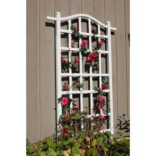Wayfair | Vinyl White Trellises You'll Love in 2023