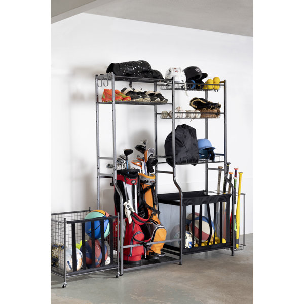 WFX Utility™ Freestanding Sports Rack & Reviews | Wayfair