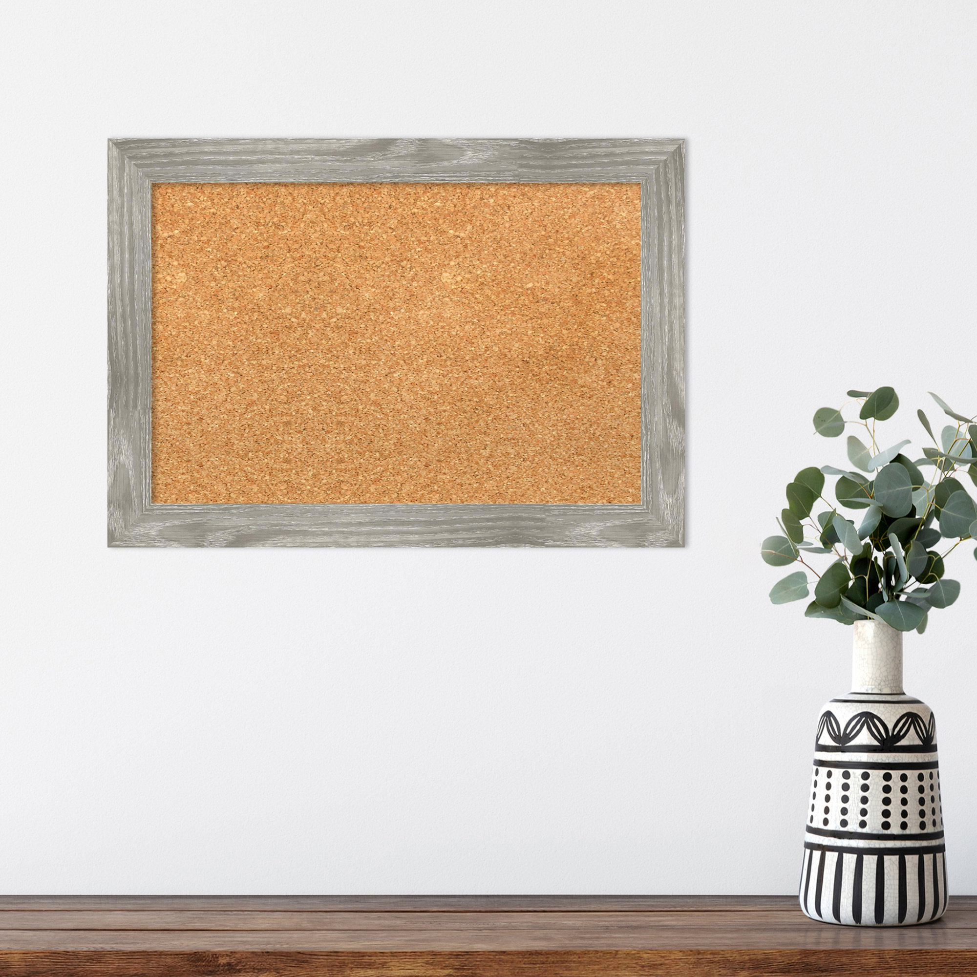Gracie Oaks Wall Mounted Bulletin Board | Wayfair