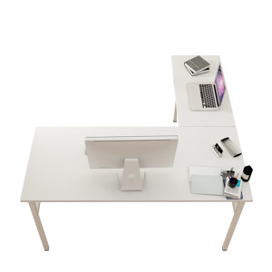Inbox Zero Reversible L-Shape Desk & Reviews | Wayfair