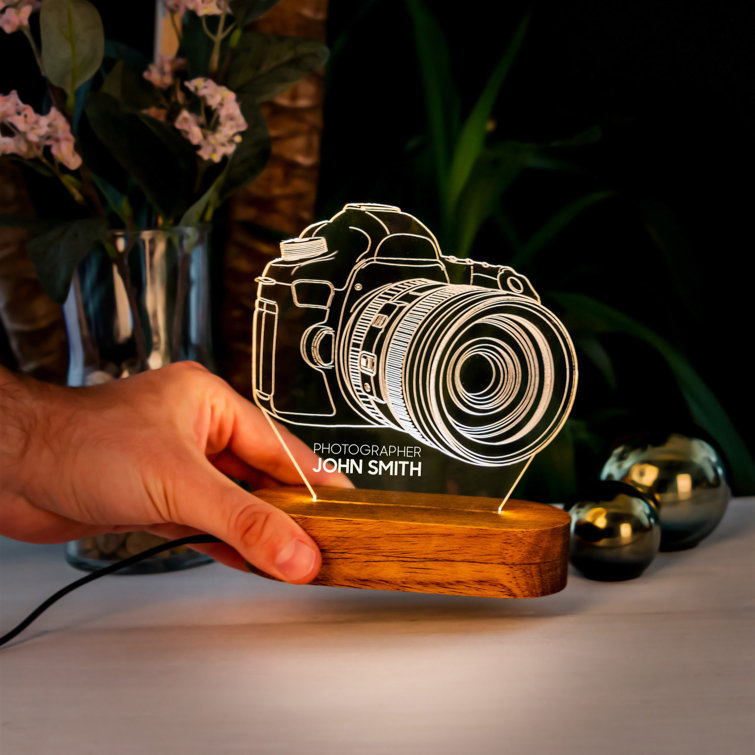 zarify 2490-ds Dslr Camera Night Light | Wayfair.co.uk