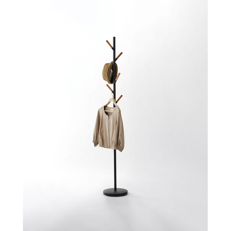 Yamazaki Home Coat Hanger, Steel, Weighted Base & Reviews | AllModern