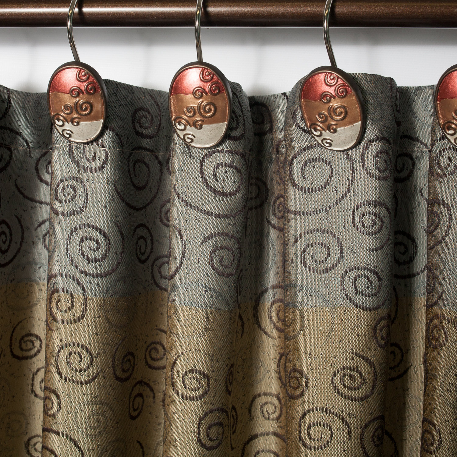 World Menagerie Ellwood 13 Piece Shower Curtain Set Hooks And Reviews