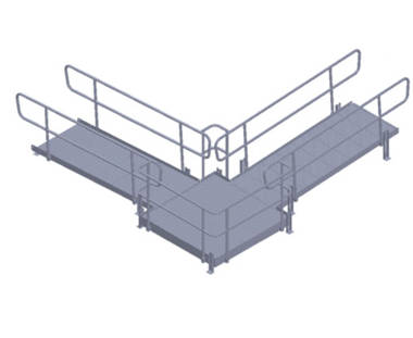 Prairie View Industries Ramp to Switchback Landing to Rise | Wayfair