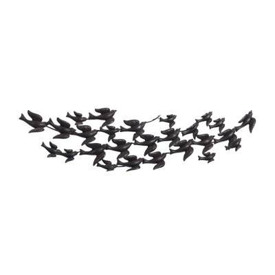 Breakwater Bay Swallow Flock Metal Wall Decor & Reviews | Wayfair