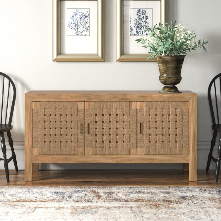 Birch Lane™ Jayma 57'' Wide Mango Solid Wood Sideboard | Wayfair