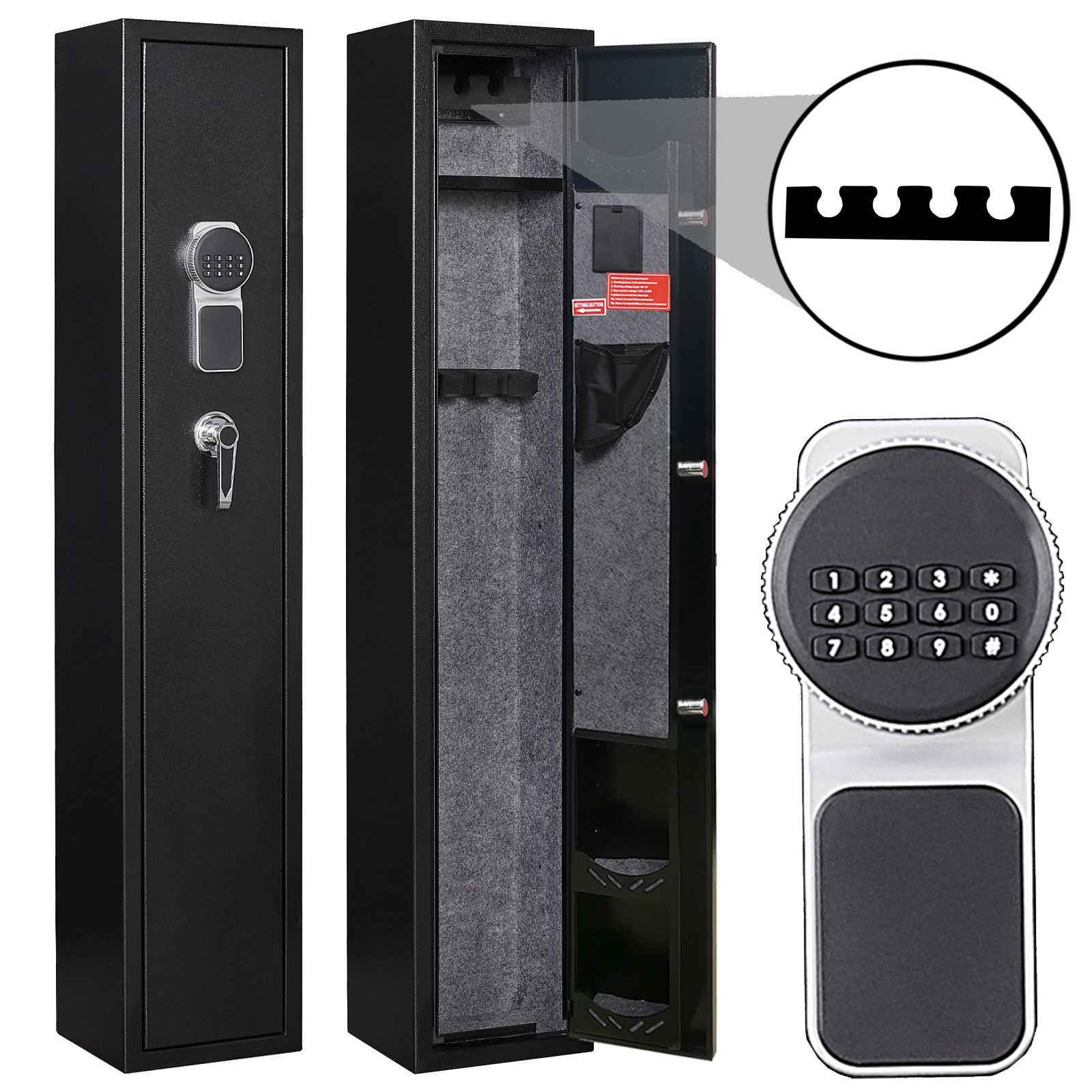 Kaer Gun Safe Lock & Reviews - Wayfair Canada