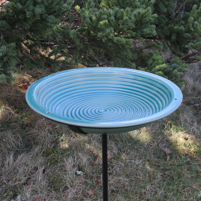 Winston Porter Avian Post Birdbath & Reviews | Wayfair