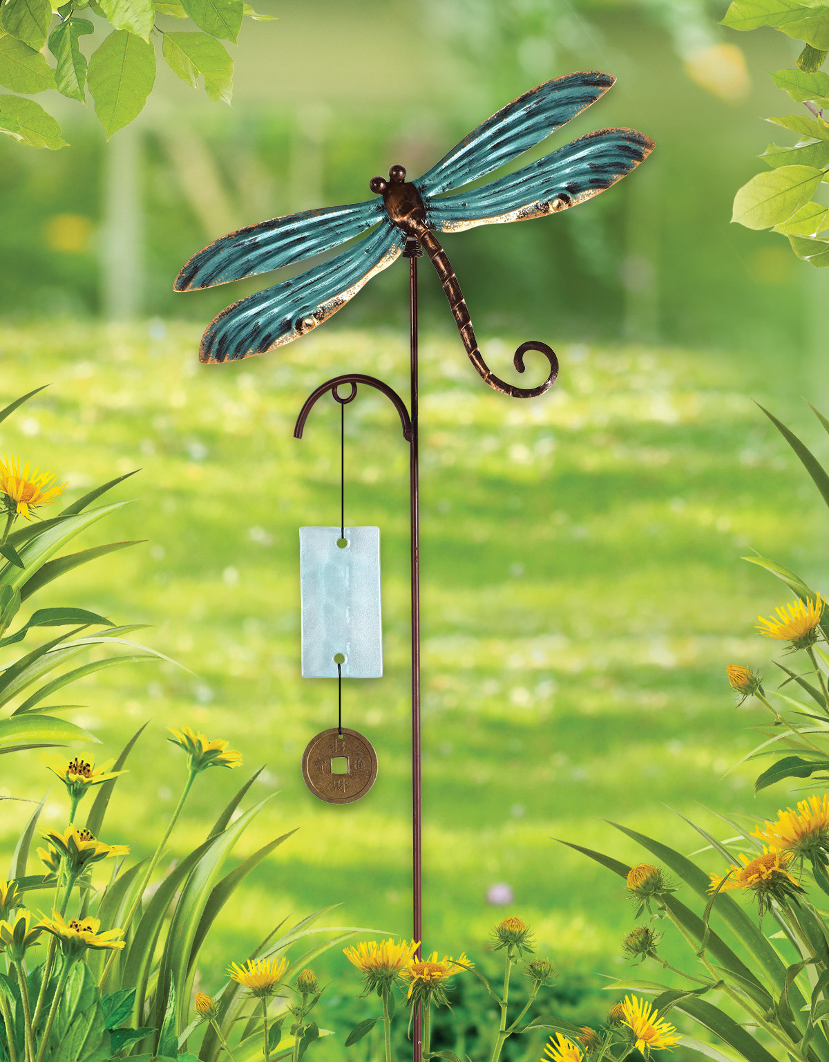 August Grove® Sukru Dragonfly Garden Stake & Reviews | Wayfair