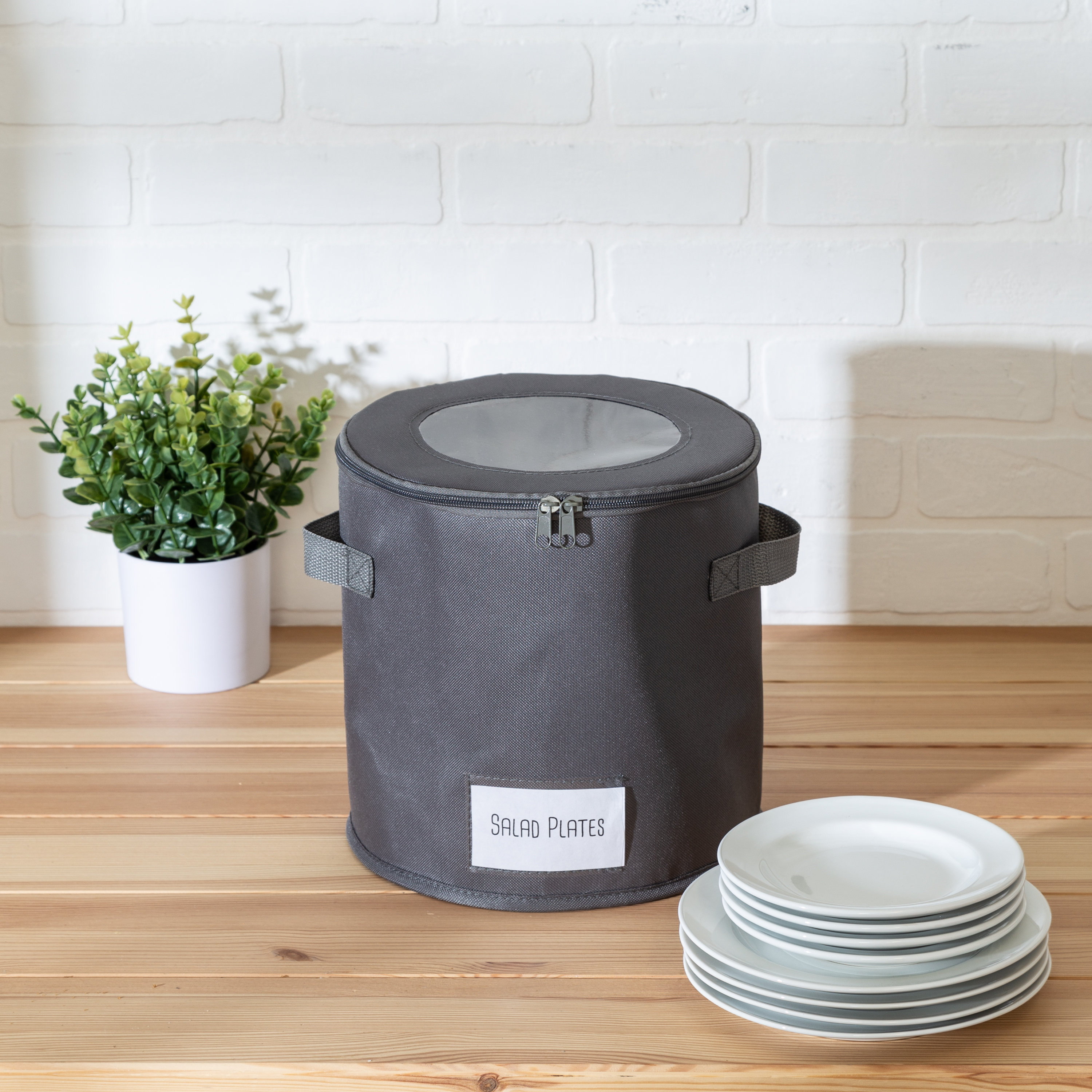 Latitude Run® Dinnerware Storage Box | Wayfair