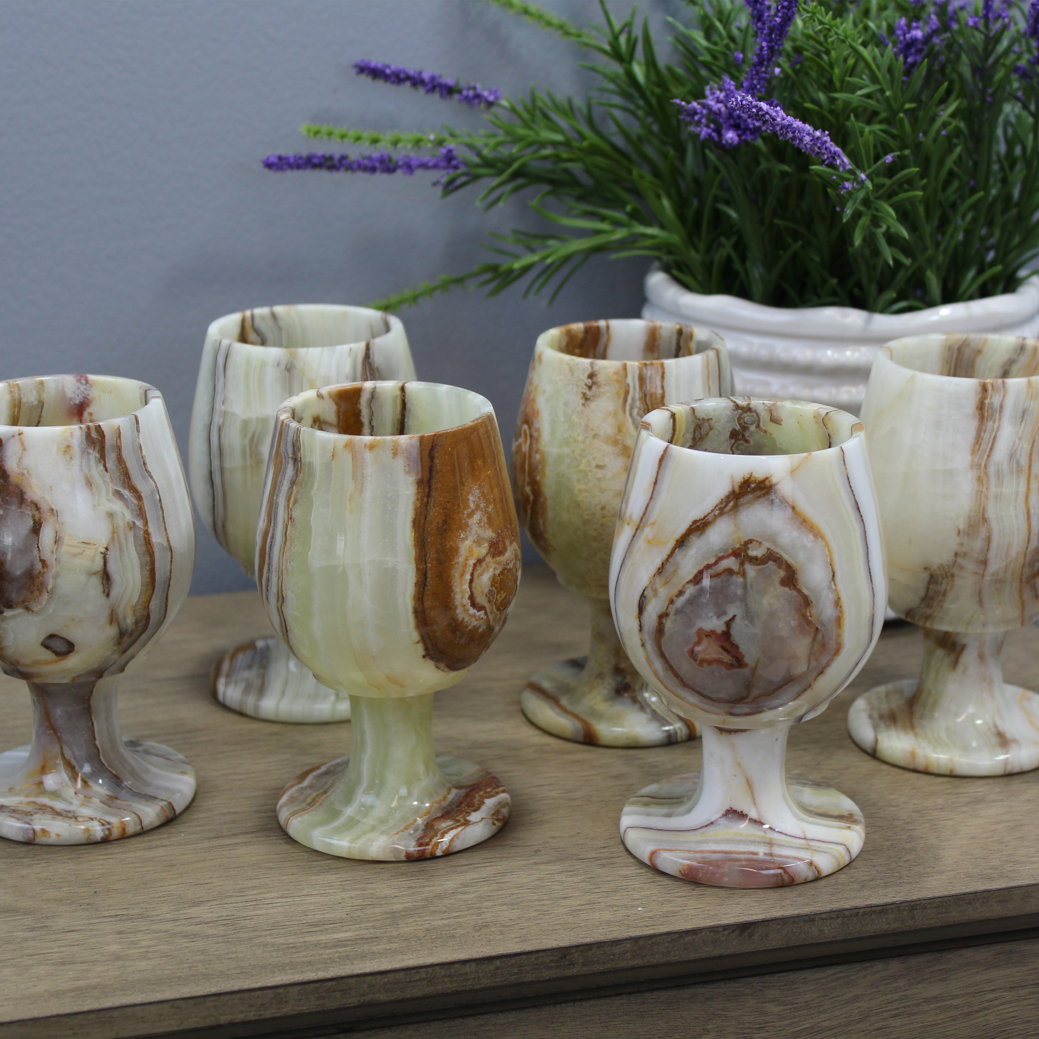 World Menagerie Tankersley 6 Piece 8 oz. Ceramic Glassware Set ...