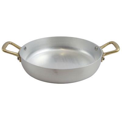 Belfry Kitchen FRYING PAN 2 BRASS HANDLES CM 32 | Wayfair.co.uk