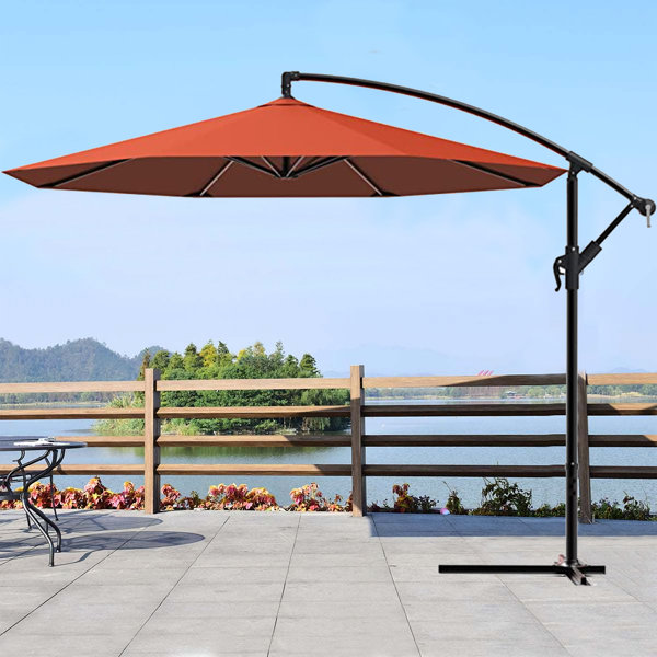 Arlmont & Co. 144'' Cantilever Umbrella - Wayfair Canada