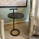Latitude Run® Noaelle 26'' Tall Steel C Table End Table & Reviews | Wayfair