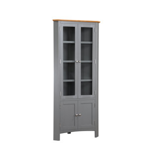 Corner Unit Fully Assembled Display Cabinets You'll Love | Wayfair.co.uk