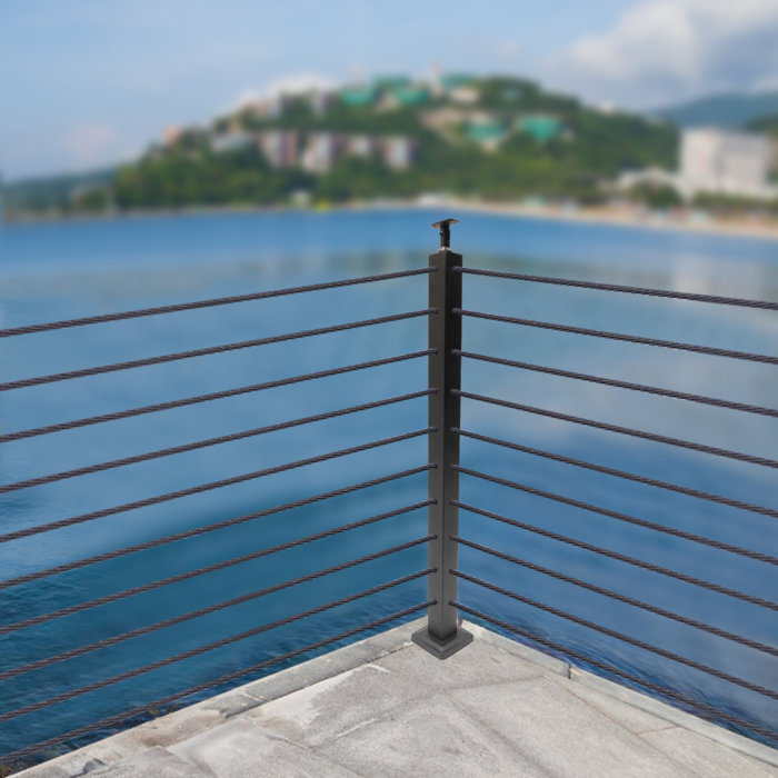 YXSUN 3 ft. H x 2 in. W Metal Fencing | Wayfair