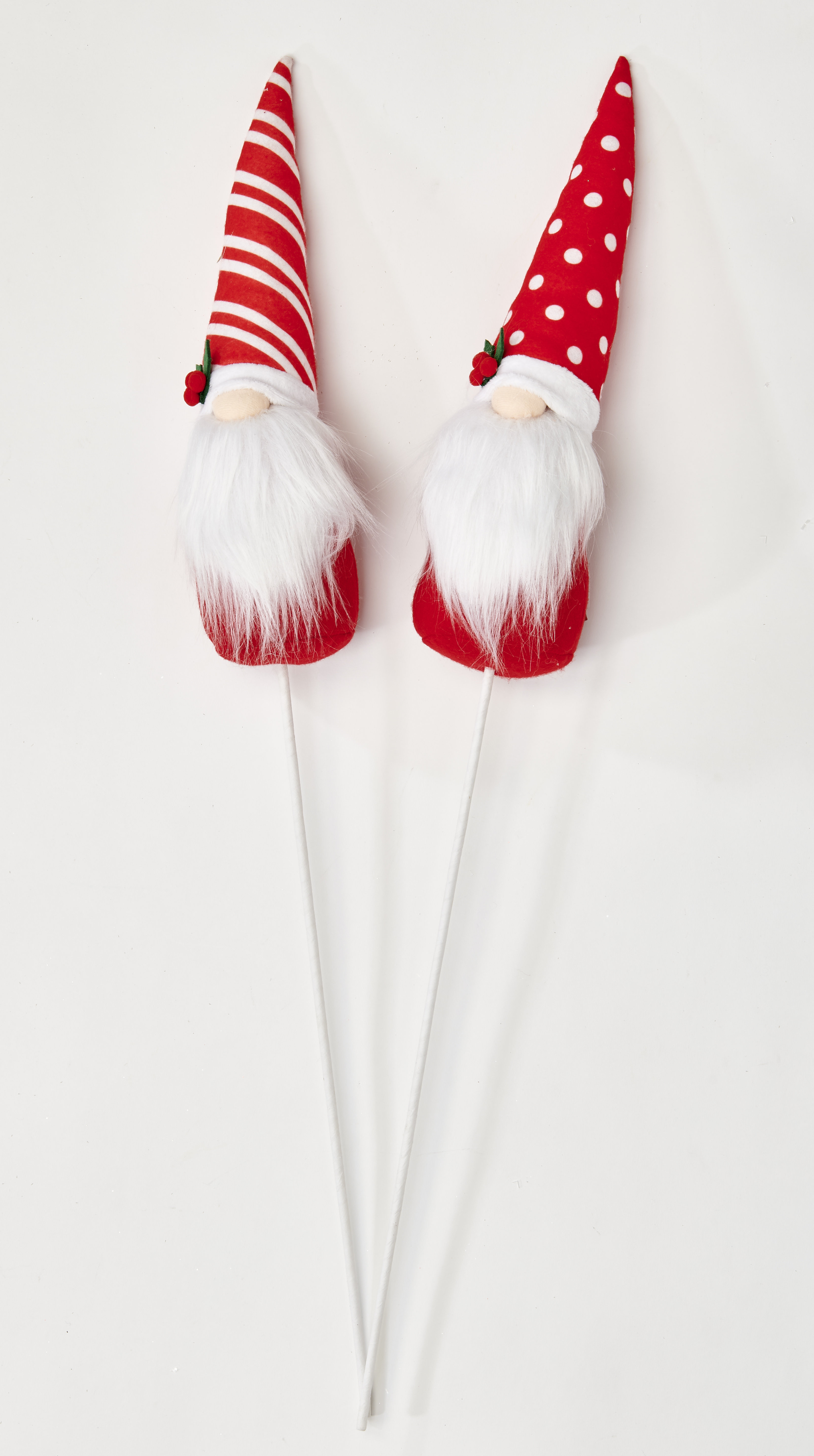 The Holiday Aisle® 2 Piece Gnome Stick Garden Stake Set | Wayfair