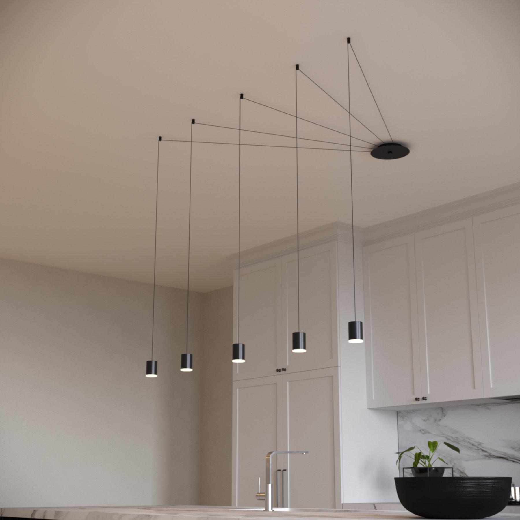 Wade Logan® Floriston Black Master Canopy Lyra | Wayfair