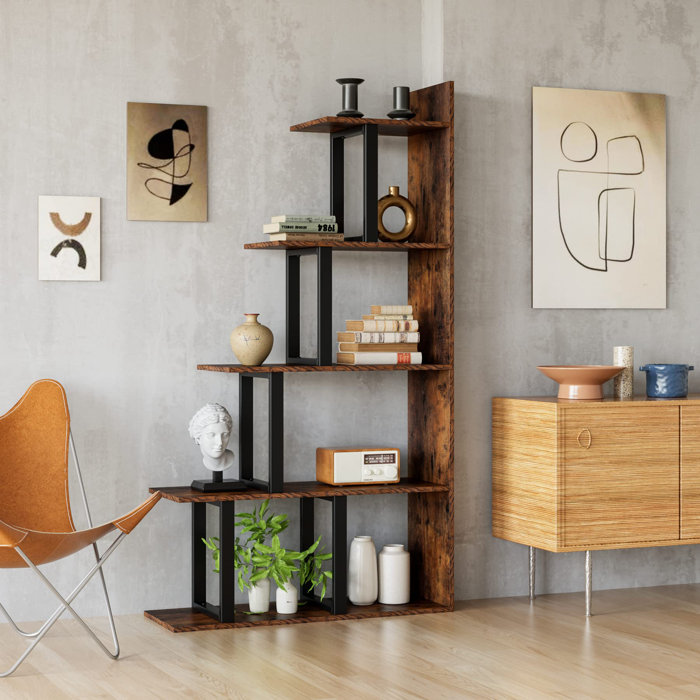 17 Stories Kedest Step Bookcase & Reviews | Wayfair