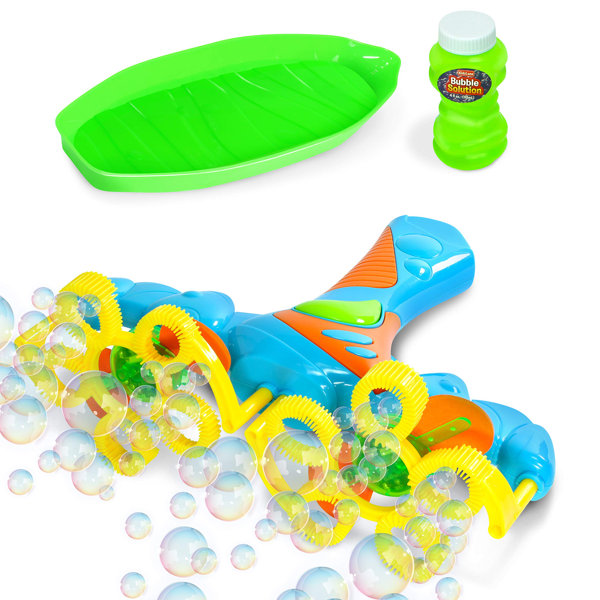 Kidzlane Bubble Blaster Bubbles For Kids And Toddlers Light Up Bubble ...
