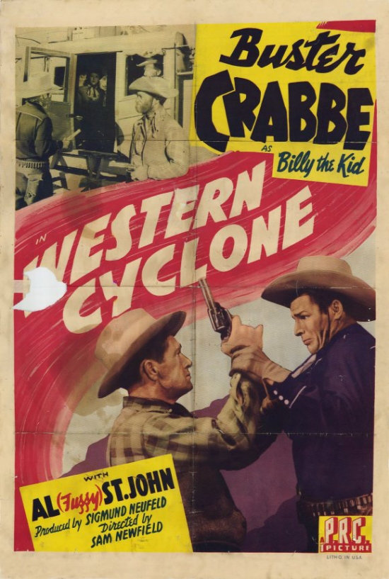 Posterazzi Pop Culture Graphics Western Cyclone Movie Poster - Unframed ...