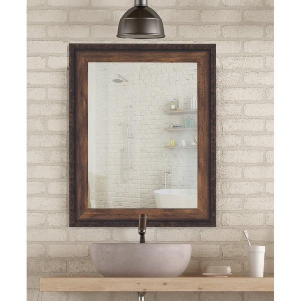 Steelside™ Teresa Rustic Mirror & Reviews | Wayfair