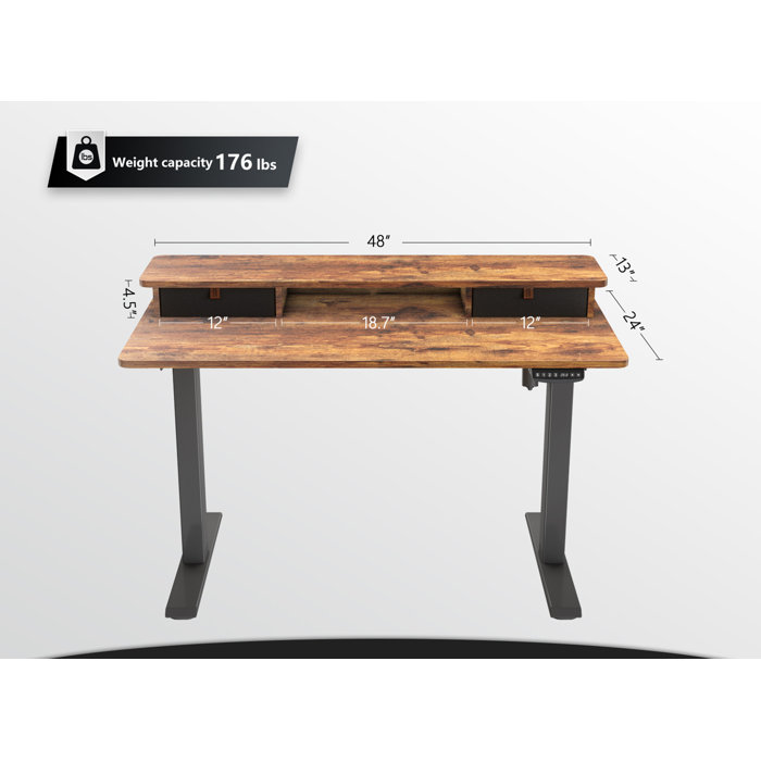 Inbox Zero Desk & Reviews | Wayfair