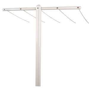 Rebrilliant T-Post Pole Clothesline & Reviews | Wayfair