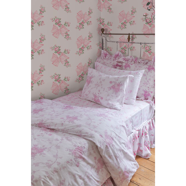 LoveShackFancy Floral Wallpaper | Wayfair