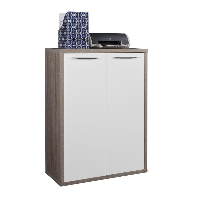 Ebern Designs Disegno 112cm H x 81.5cm W Standard Bookcase | Wayfair.co.uk