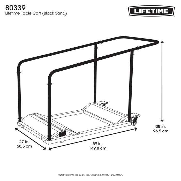 Lifetime Table Dolly & Reviews | Wayfair