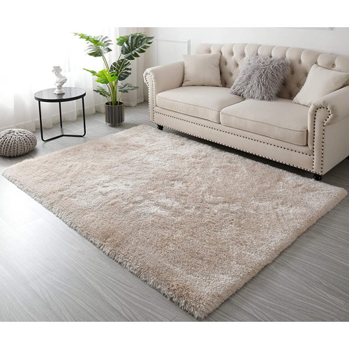 Ivy Bronx Sedgefield Handmade Performance Light Beige Rug & Reviews ...