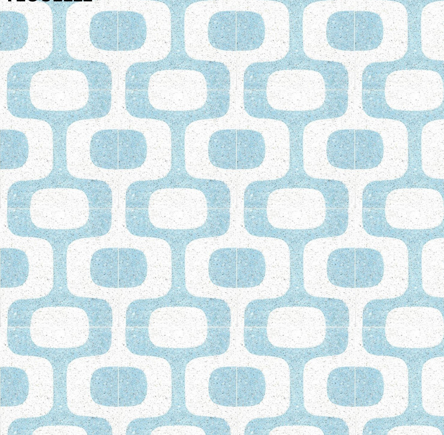 Tesselle Ipanema 8" x 8" Cement Patterned/Concrete Look Wall & Floor ...