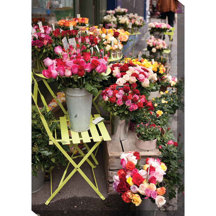 Primrue Flower Shop Outdoor Wall Decor | Wayfair