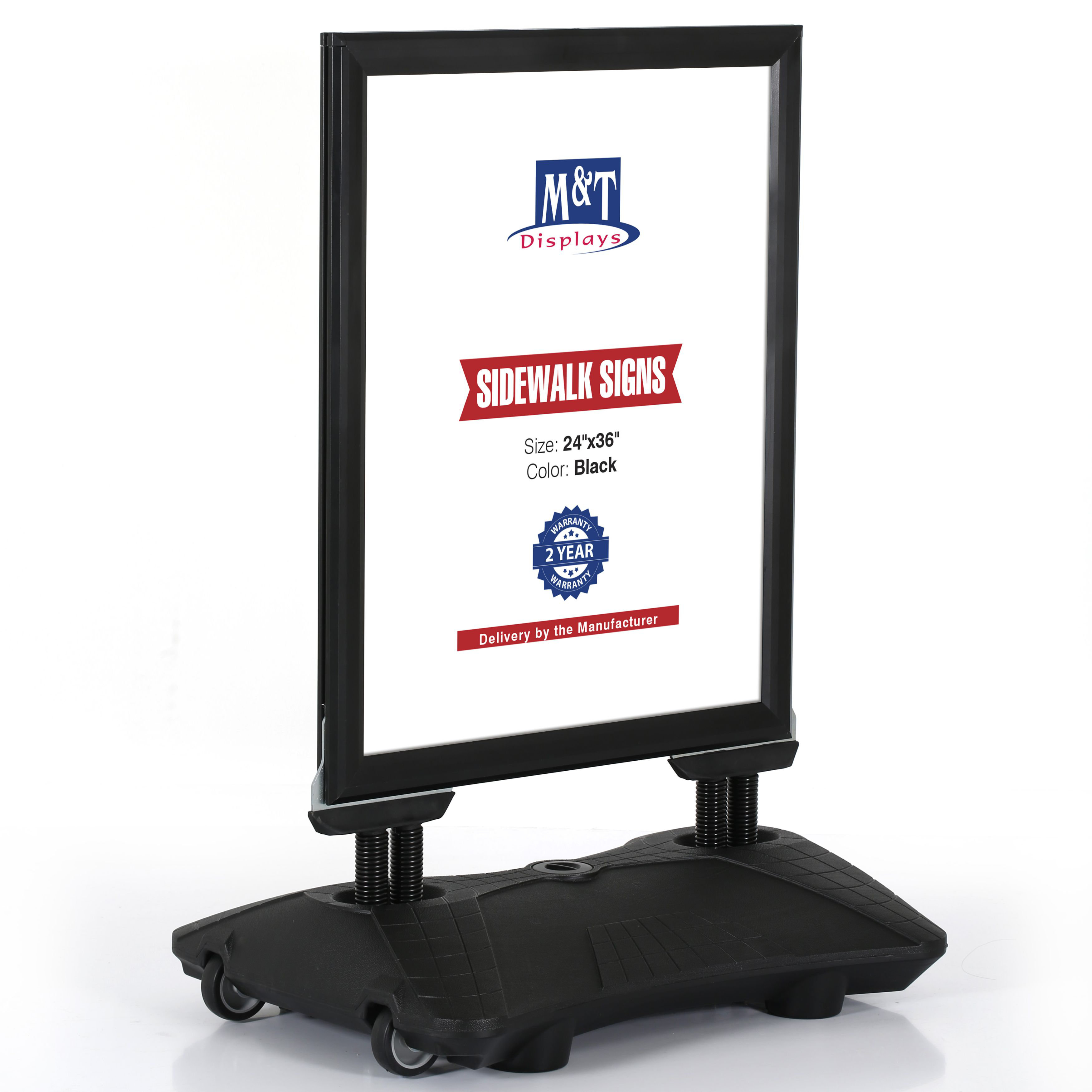 MT Displays Pavement Sidewalk Sign Holder | Wayfair
