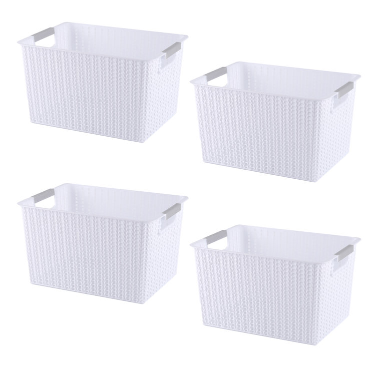 Rebrilliant Plastic Bin Set & Reviews | Wayfair