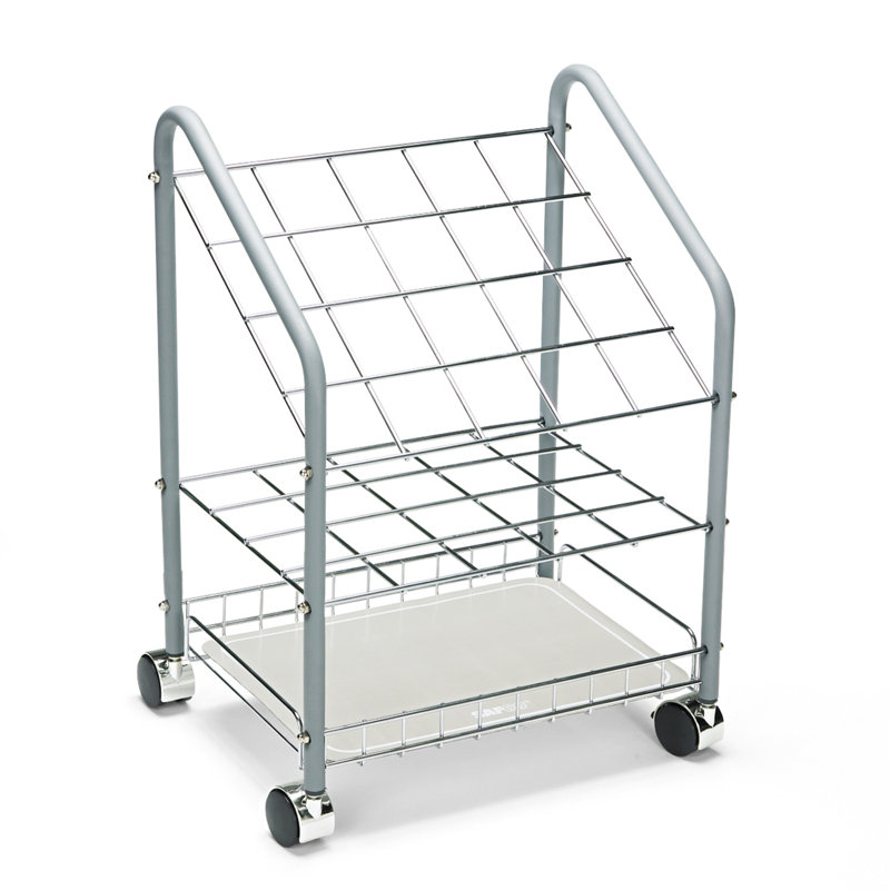 Safco Products Wire Roll File Filing Cart & Reviews | Wayfair