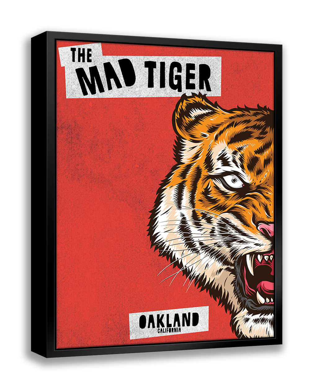ATX Art Group LLC The Mad Tiger by Stanley Print House - Print on | Wayfair