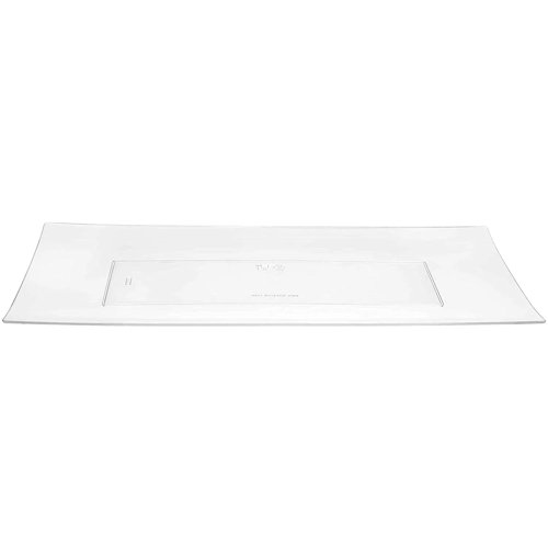 Nicole Fantini Collection Clear 13'' X 6.25'' Rectangular Plastic ...