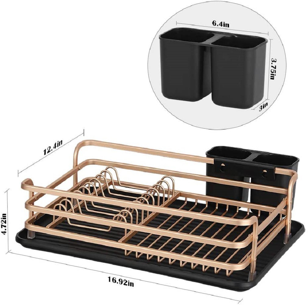 Haitral Metal Dish Rack & Reviews | Wayfair