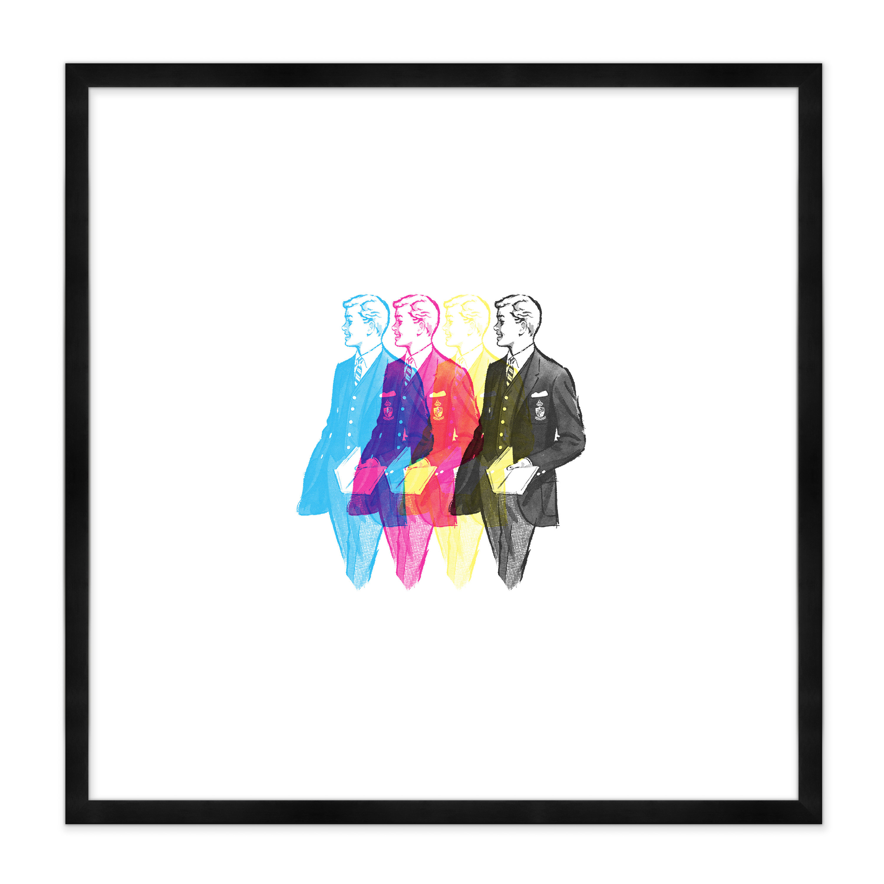 TK Home Open Book - Picture Frame Print | Wayfair