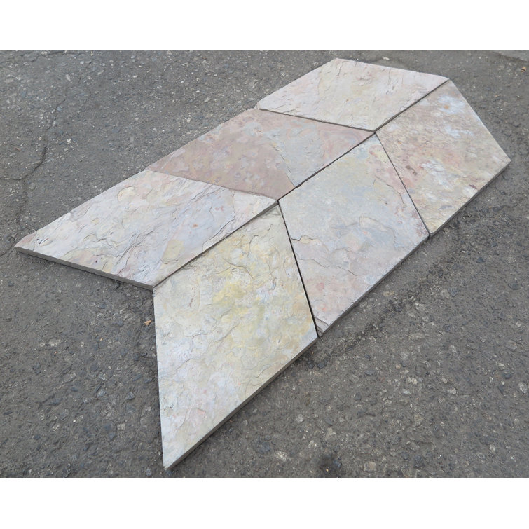 Stone & Tile Shoppe, Inc. Multi Color Classic Natural Cleft Face ...