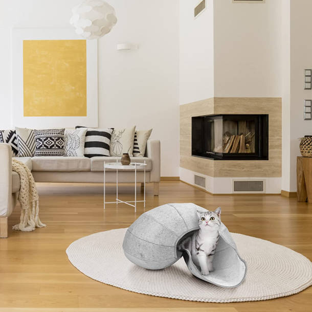 Tucker Murphy Pet™ 61" Telly Cat Condo & Reviews | Wayfair