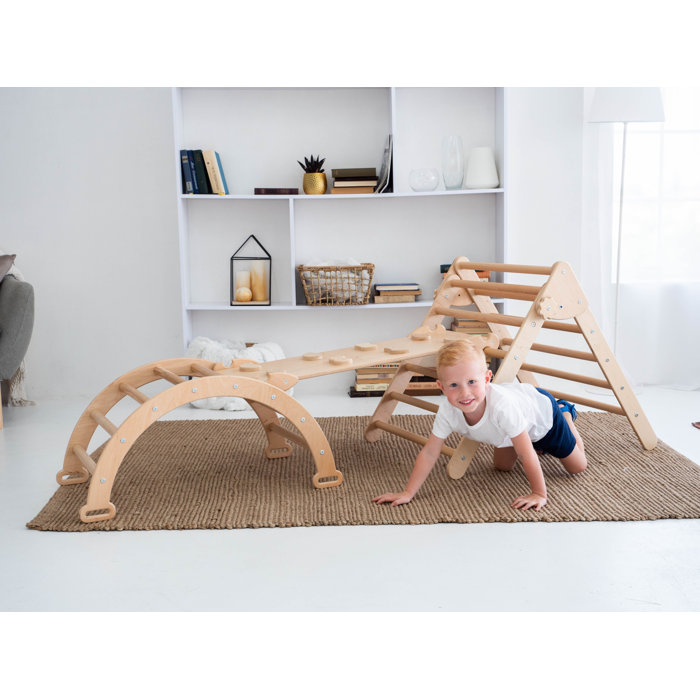 WoodandHearts Standard Size Triangle Arch Ramp Climber & Reviews | Wayfair