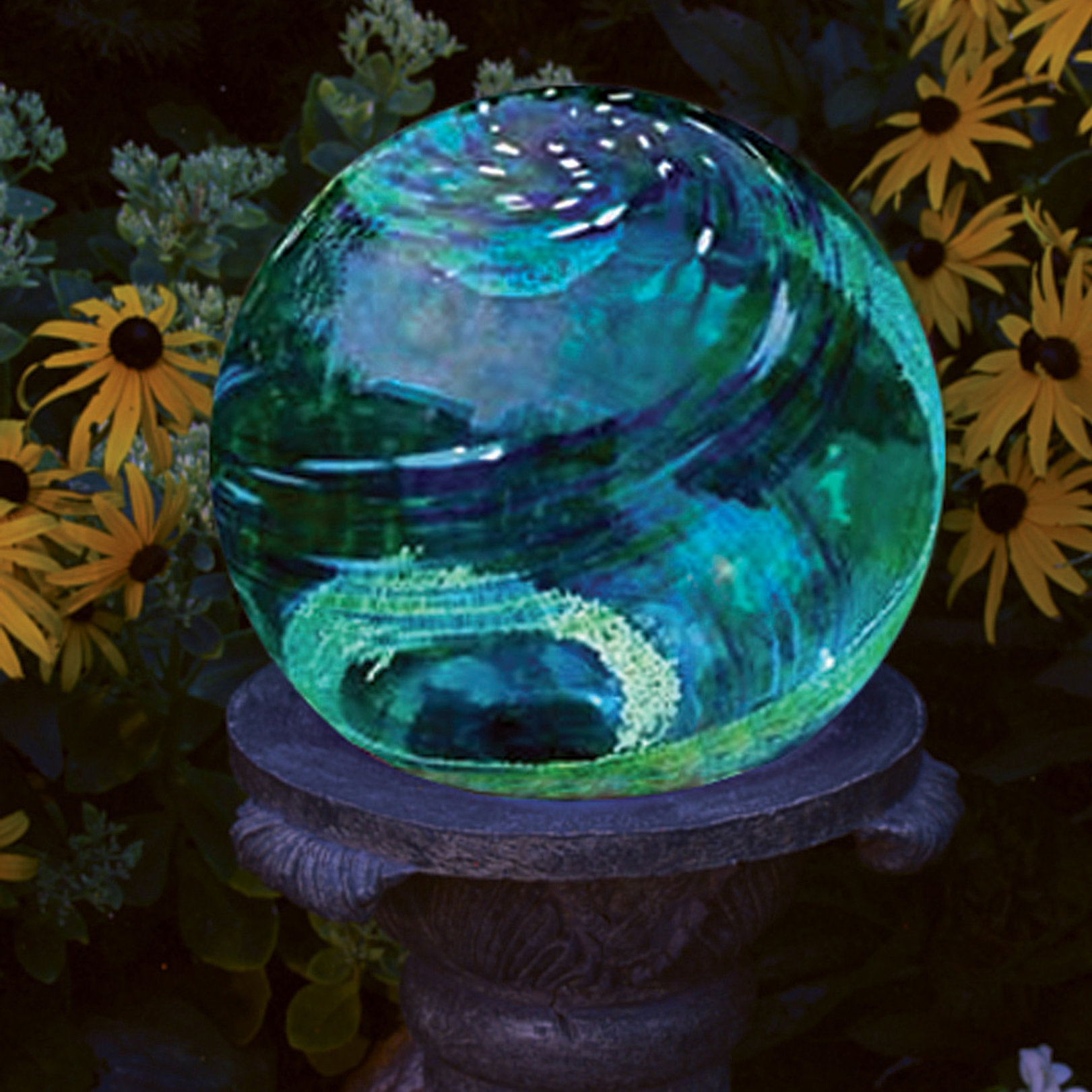 Brayden Studio® Virgouda Gazing Ball & Reviews | Wayfair
