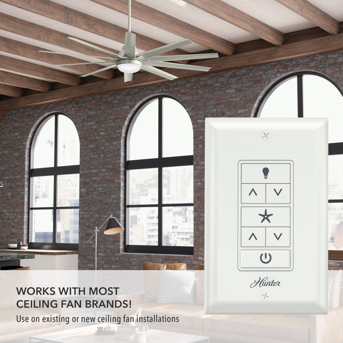 Hunter Fan Ceiling Fan Remotes & Wall Controls & Reviews | Wayfair